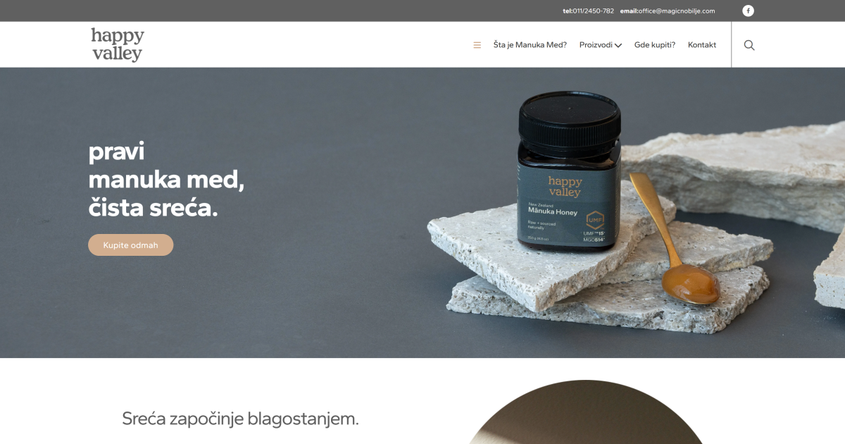 Manuka med prodaja | Manuka med